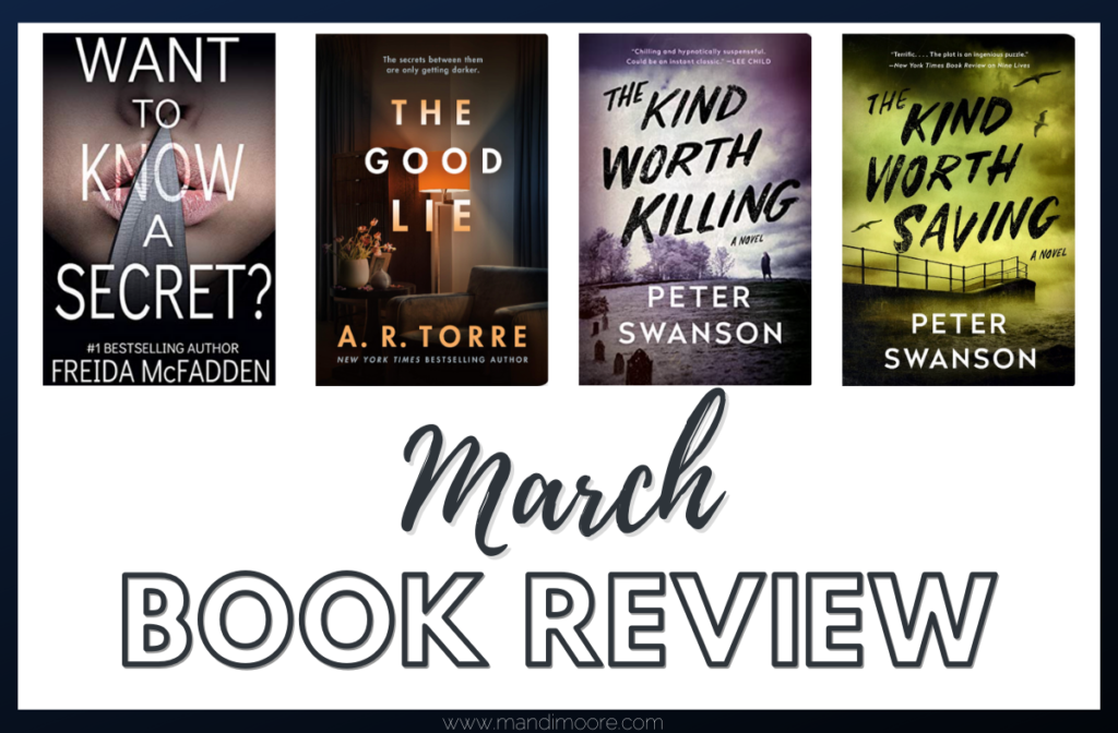 March Book Review {2023} - Mandi Moore