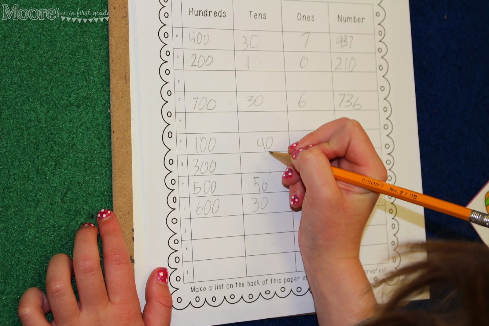 Place-Value-Response - Mandi Moore