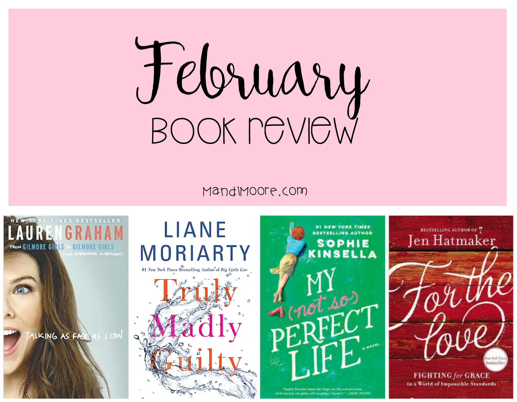 February Book Review - Mandi Moore