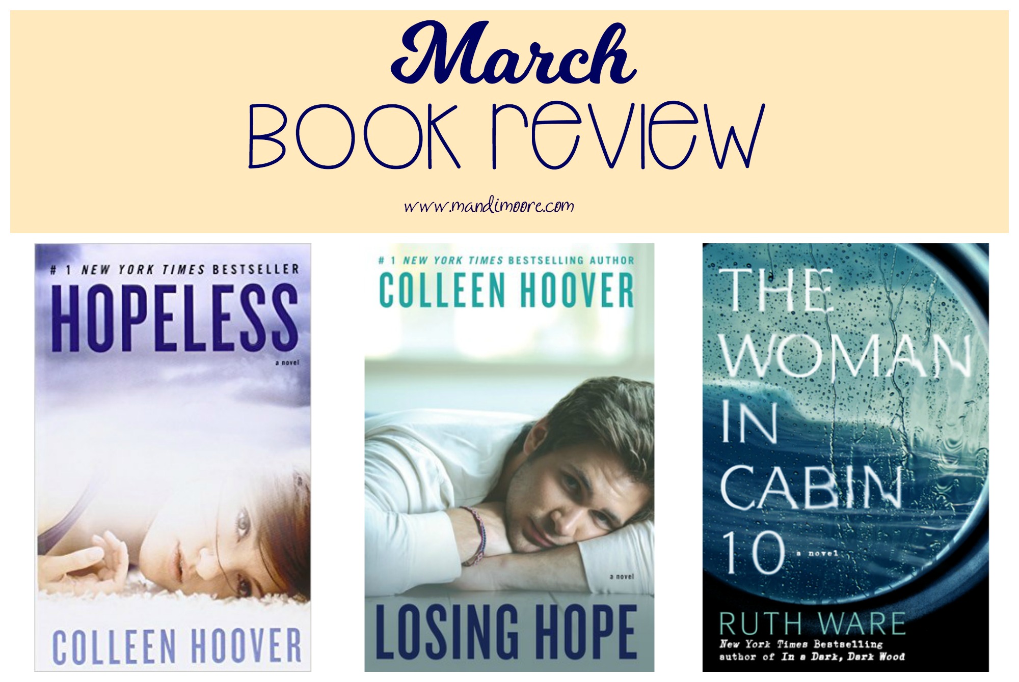 March Book Review - Mandi Moore