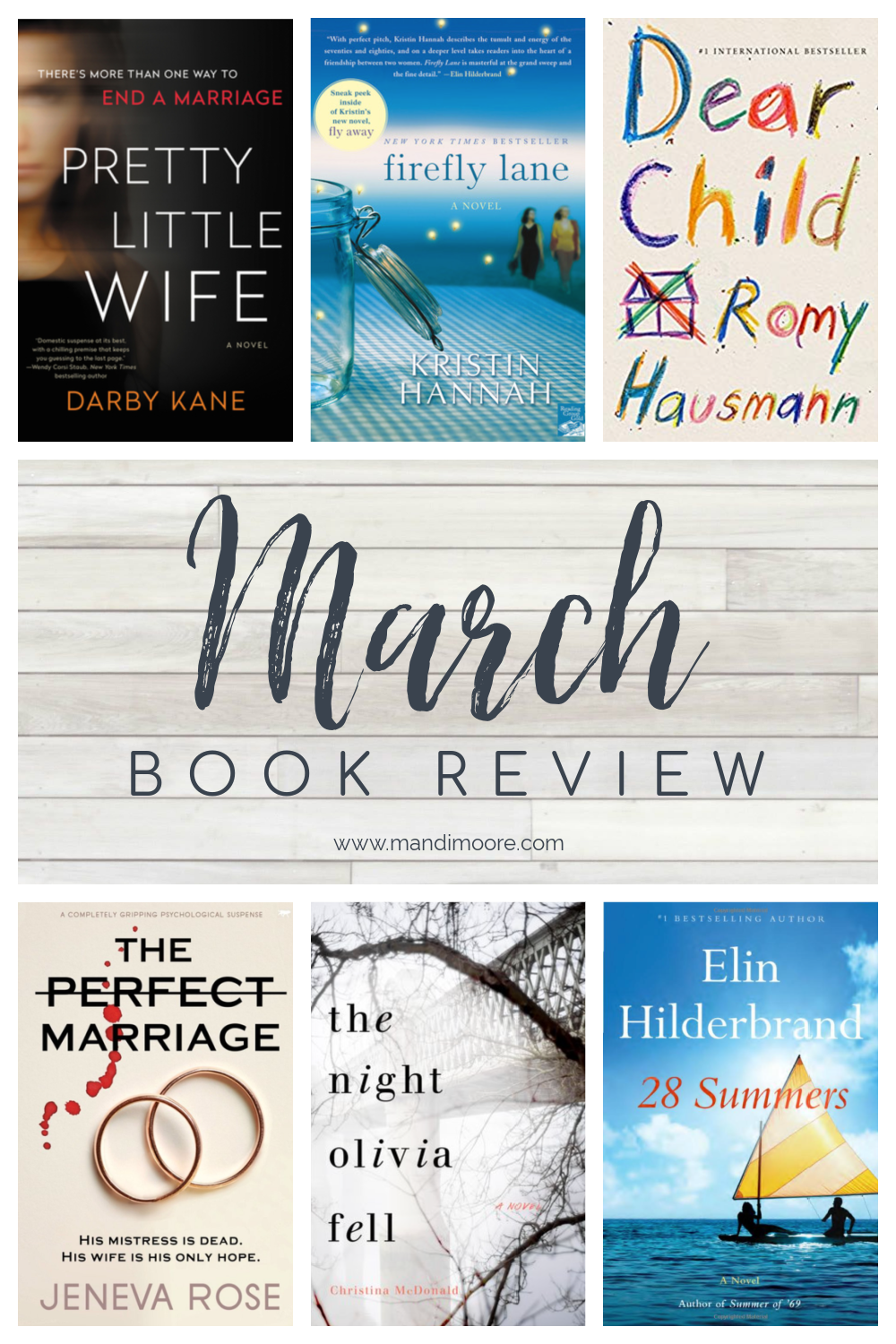 March Book Review {2021} - Mandi Moore