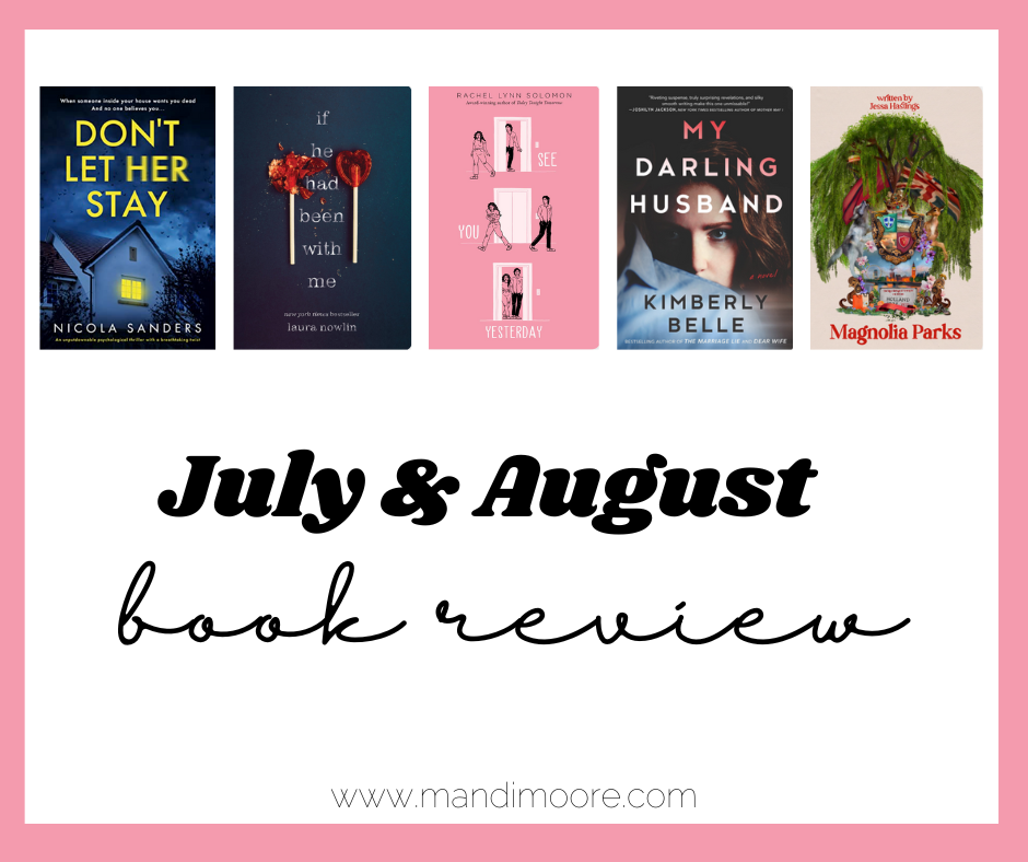 July & August Book Review {2023} - Mandi Moore